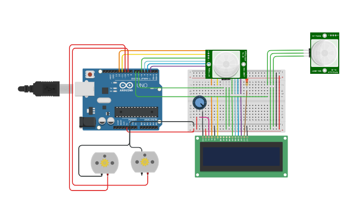 Circuit Design Pwm Motors Tinkercad