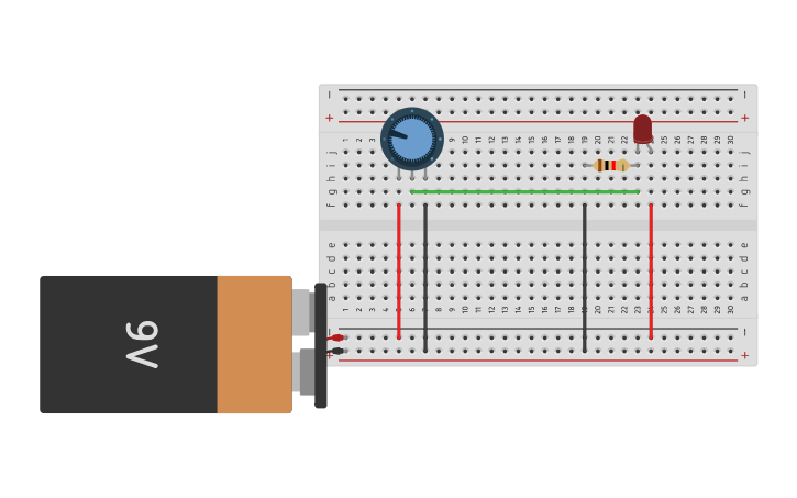 Circuit Design Potentiometer Tinkercad