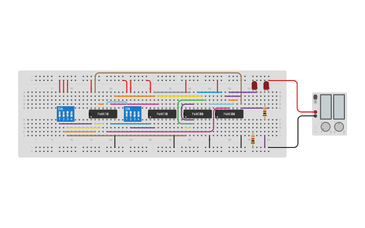 Circuit Design Asynchronous Jk Ff Tinkercad