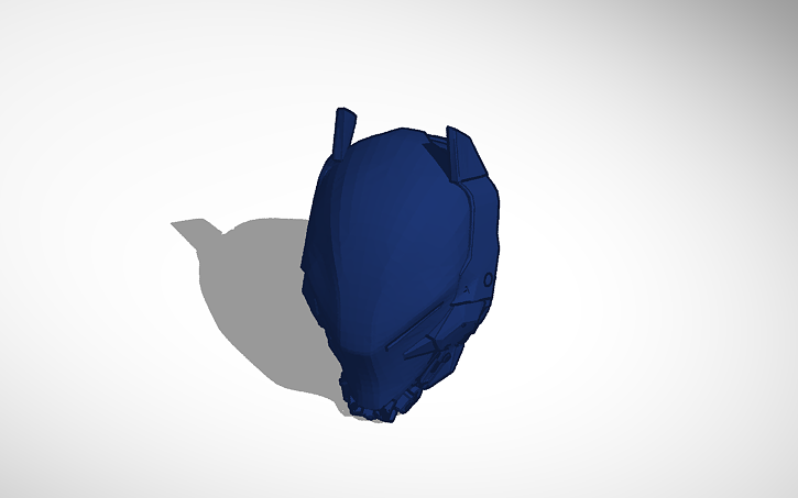 3D design arkham knight mask - Tinkercad