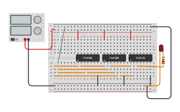 Circuit design TP1-Nelson | Tinkercad