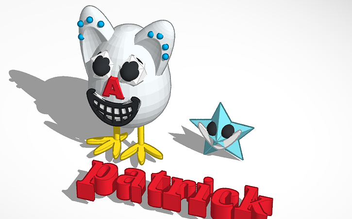 3D design Patrick The Nightmare Fuel | Tinkercad
