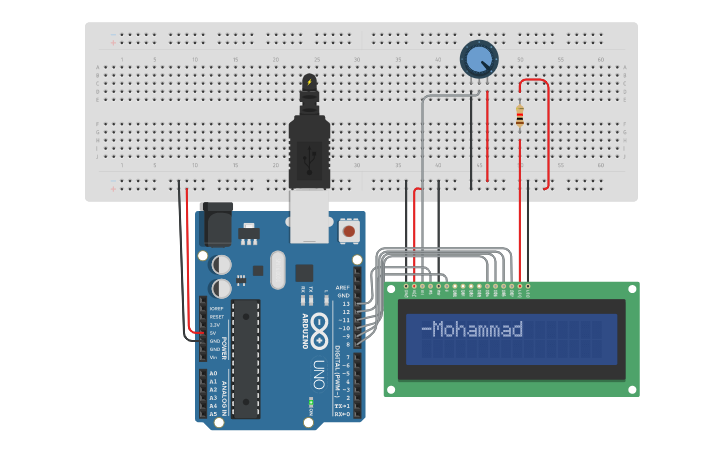 Circuit design Ex5-Scroll | Tinkercad