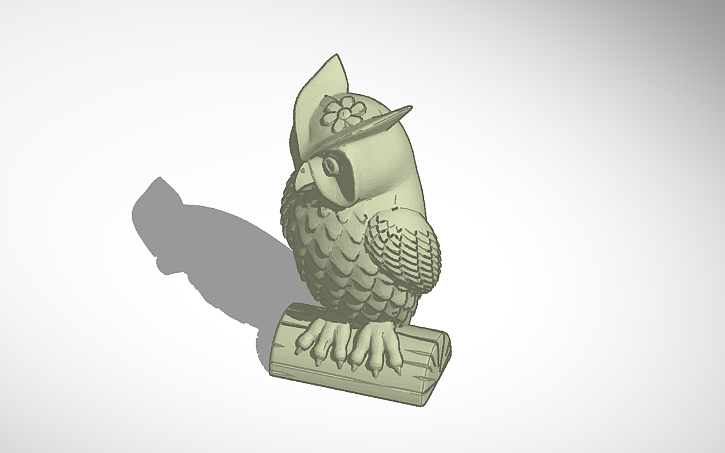 3D design Pani Sowa - Tinkercad