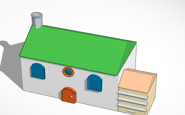 3D design PROYECTO CASA - Tinkercad