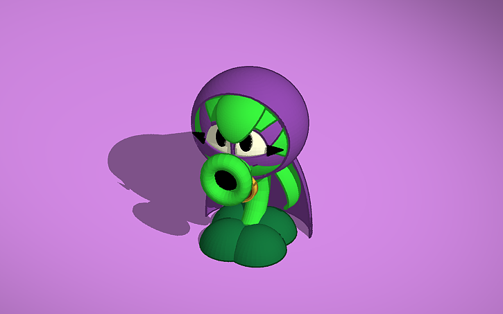 3D design Green Shadow - Tinkercad