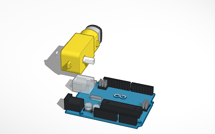 3D design Robot bluetooth - Tinkercad