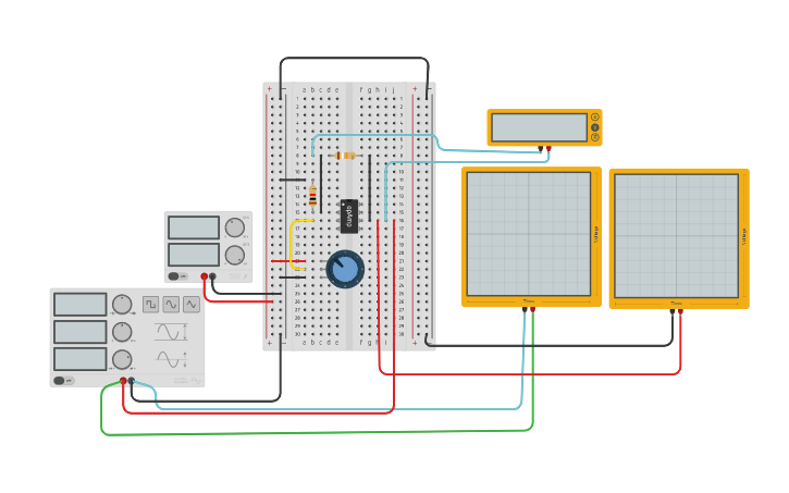 Circuit design AEA TP1 5 | Tinkercad