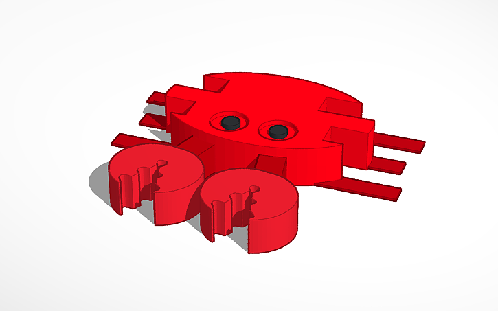 3D design Crab - Tinkercad