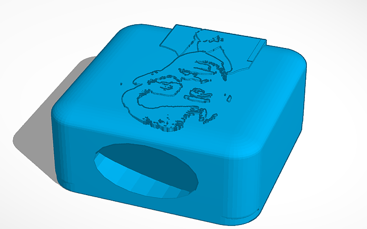 3D design Micro SD Card Holder - Tinkercad