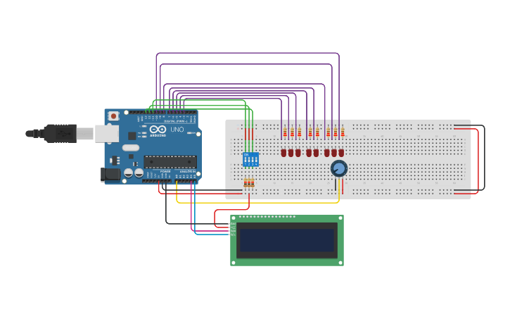 Circuit design Pc 2 - Tinkercad