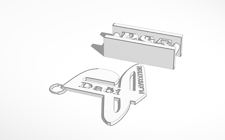 3D design ps5 - Tinkercad