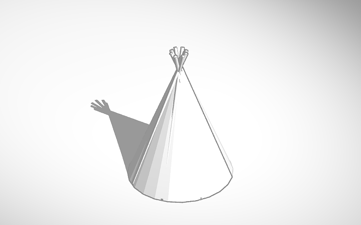 3D design TIPI | Tinkercad