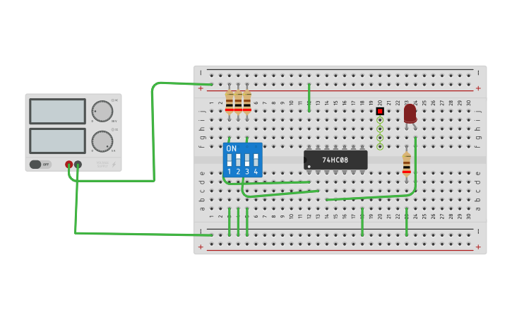 Circuit design parcial - Tinkercad