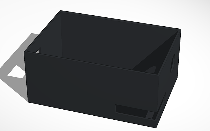 3D design 3d box - Tinkercad