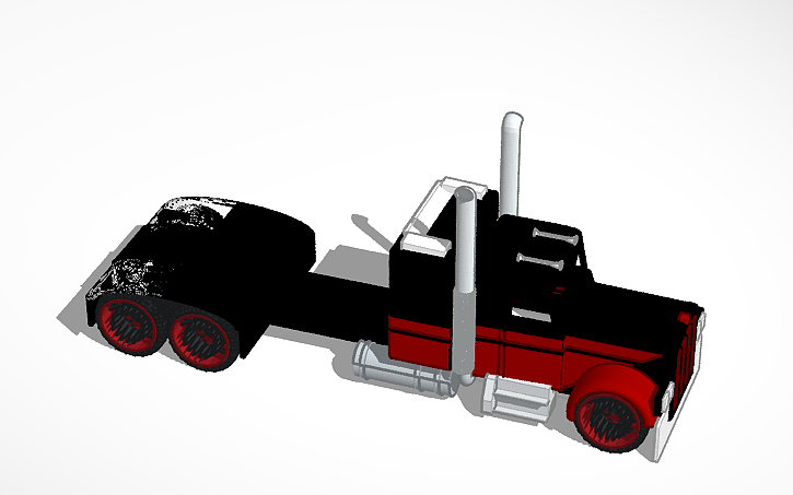 3D design kenworth Semi!!!! - Tinkercad