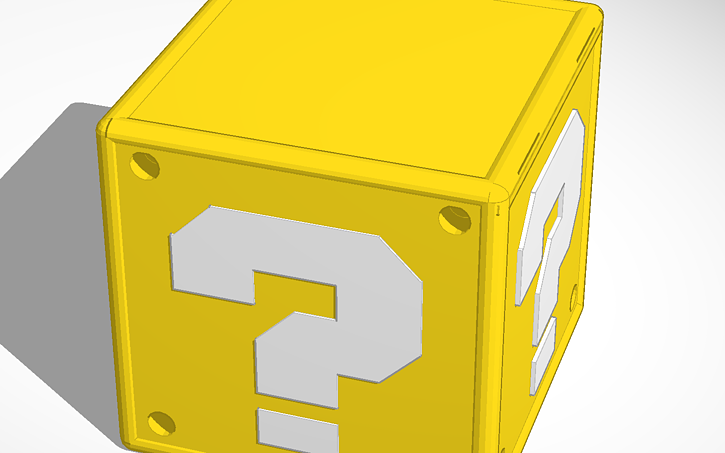 3D design Mario Box | Tinkercad