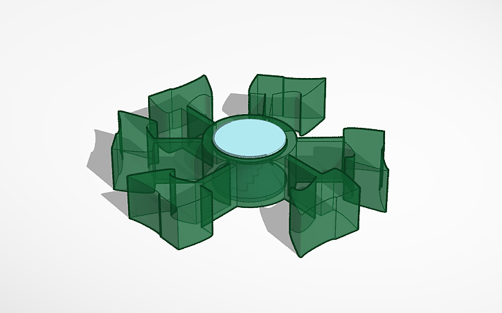 3D design Copy of Simple Fidget Spinner - Tinkercad
