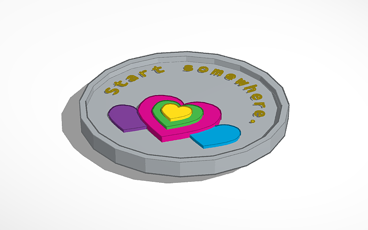 3D design coins, coins, coins!!! - Tinkercad