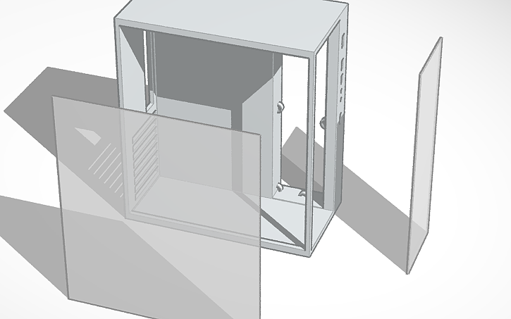 3d Design Pc Case Updated Tinkercad