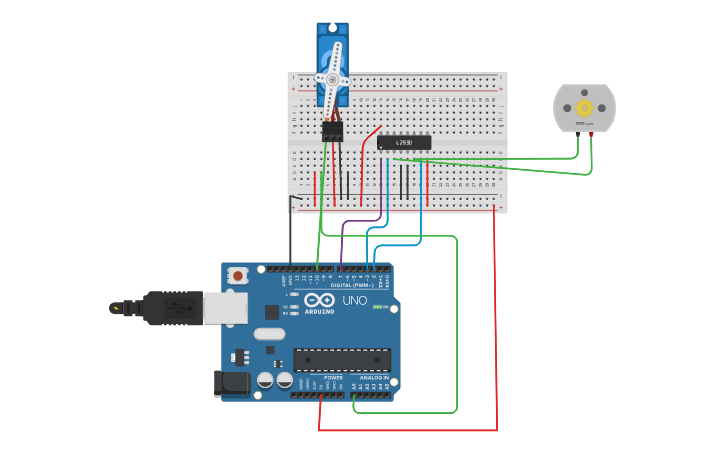 Circuit design Q1 Harshit Srivastava A5 - Tinkercad