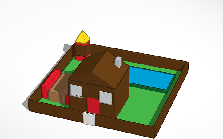 3D design CASA - Tinkercad