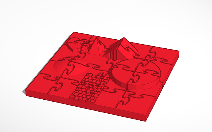 3d Design Puzzle Tinkercad
