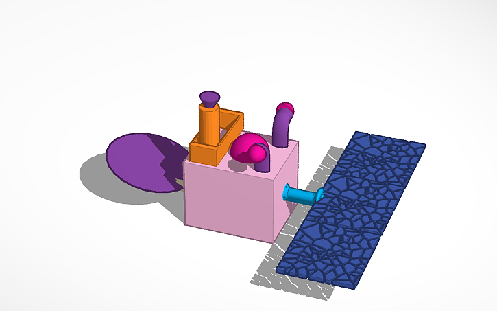 3D design Mars Orbiter Space Craft | Tinkercad