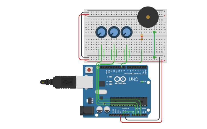 Circuit design 6.c | Tinkercad
