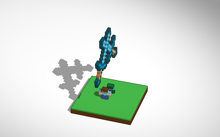 3D design Minecraft - Tinkercad