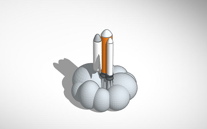 3D design Professional's Space Shuttle - Tinkercad