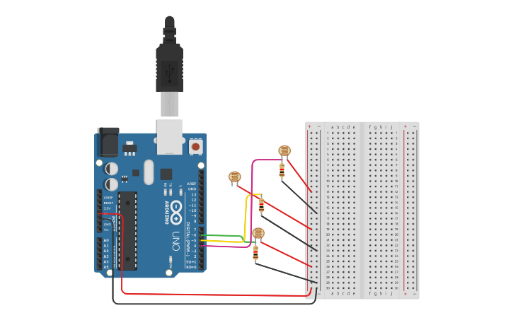 Circuit Design Fajer Abdullah 11a2 Tinkercad
