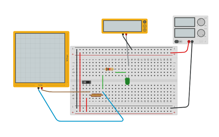 Circuit design INDUCTOR CON OSCILOSCOPIO - Tinkercad