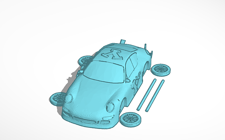 3D design JACOB porche - Tinkercad