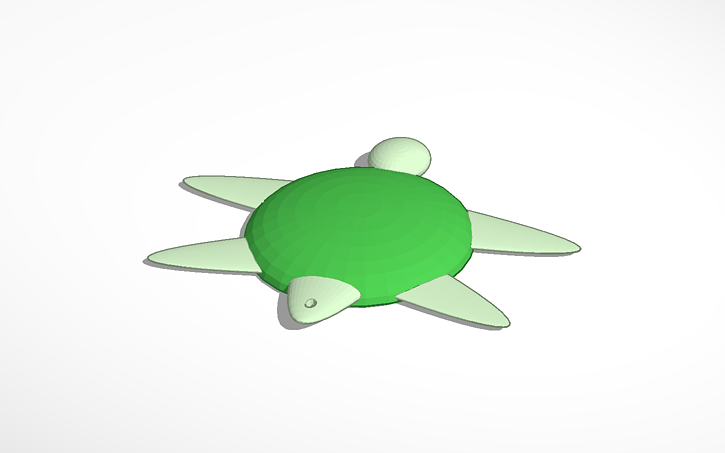 3D design Turtle | Tinkercad