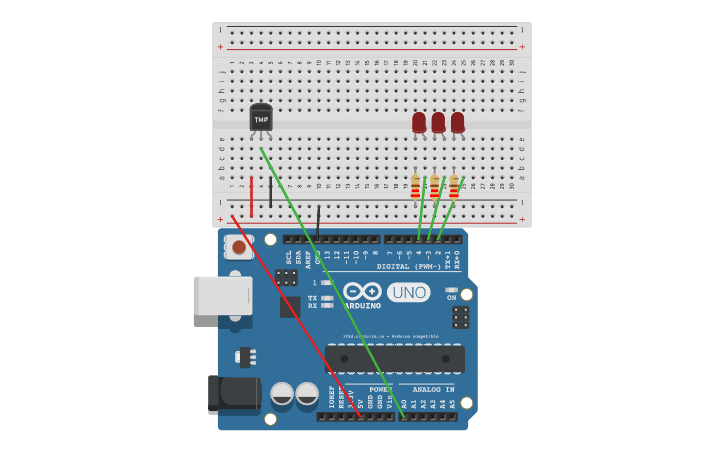 Circuit design Starter kit P03 - Tinkercad