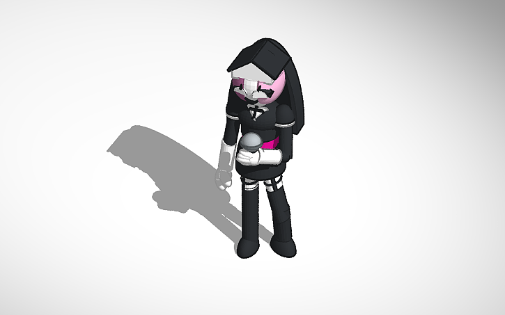 3D design Copy of Friday Night Funkin Mid Fight Masses Sarvente - Tinkercad