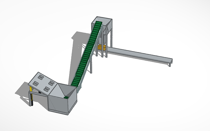 3D design Conveyor System - Tinkercad