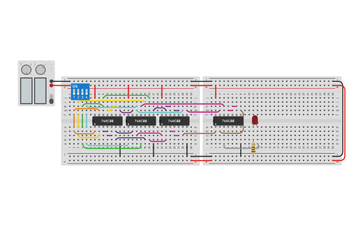 Circuit design 2.2.5 Fireplace Control - Eric Badilla - Tinkercad