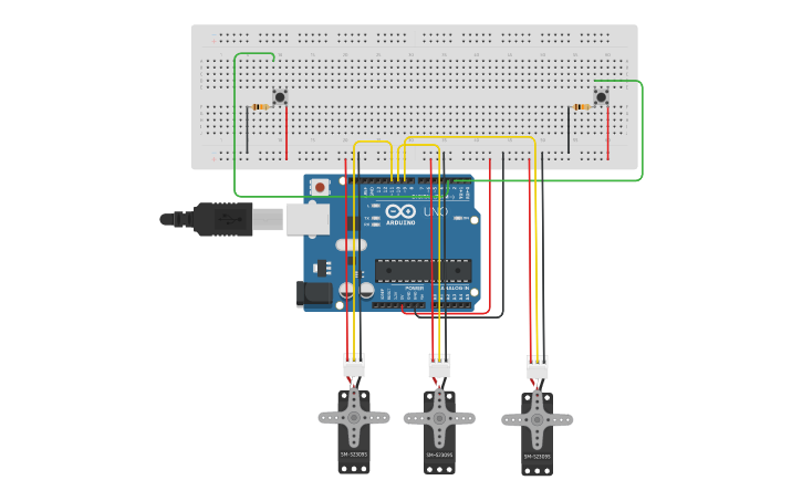 Circuit Design Problema 1 Tinkercad