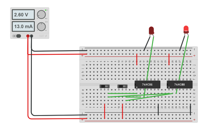Circuit Design Lab 7 Part 2 Tinkercad