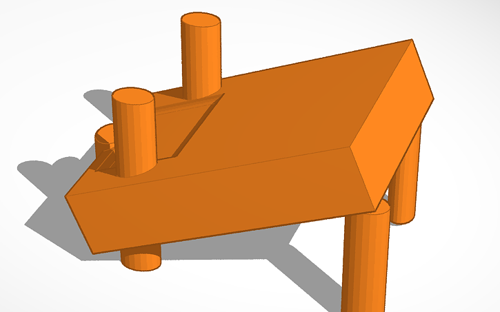 3D design football tee - Tinkercad