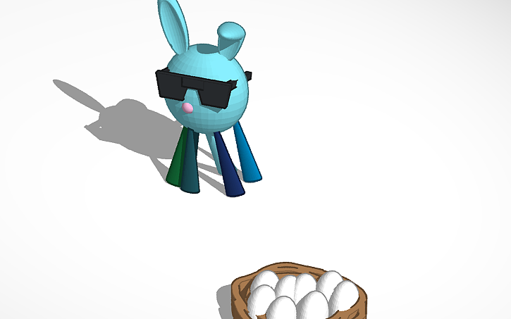 3D design Addison's Alien - Tinkercad