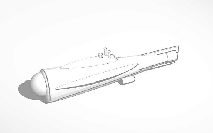 3D design Cyclops Subnautica - Tinkercad