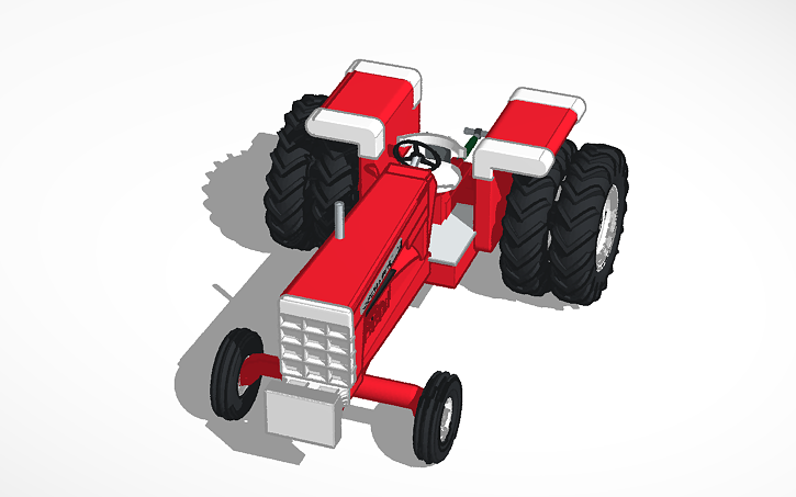 3D design Cockshutt 1950-T Tractor | Tinkercad