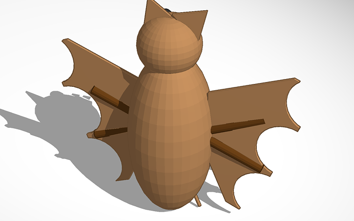 3D design James's bat - Tinkercad