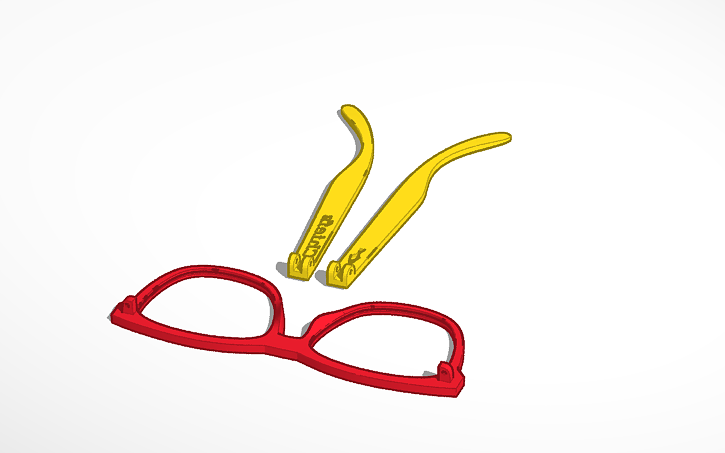 3D design Sun Glasses - Tinkercad