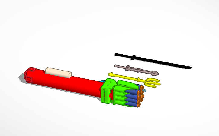 3D design Weapons collection | Tinkercad