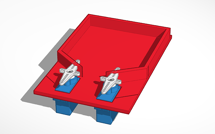 3D design FPGA Pinball - Tinkercad