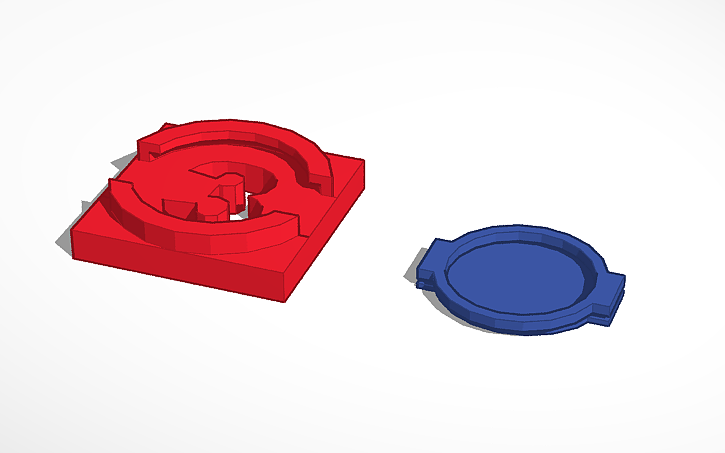 3D design Slide platform | Tinkercad